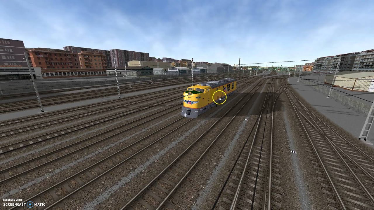 Open rails 1.0 vs Train simulator 2016, train UP turbin - YouTube