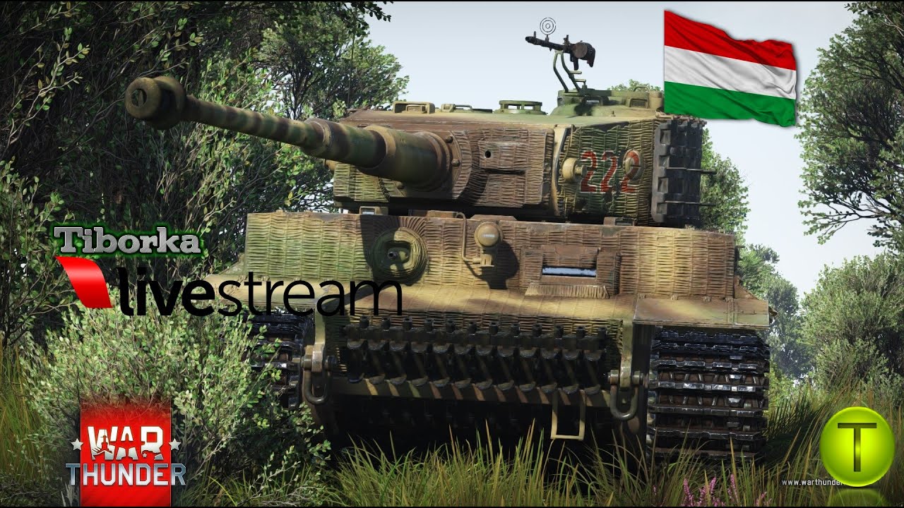 War Thunder: Magyar Tankok Fejlesztése #6 Magyar Tigris Kipróbálása ...