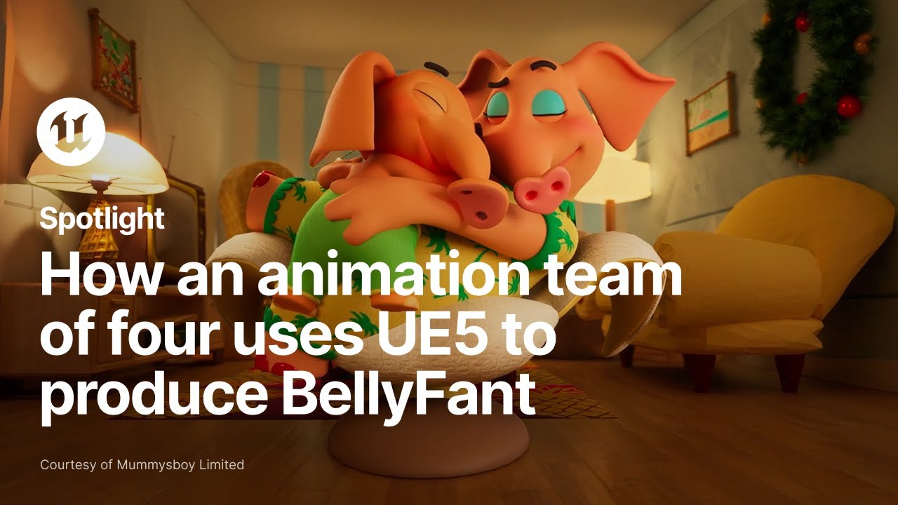 How an Indie Animation Team of Four Uses UE5 to Produce BellyFant - YouTube