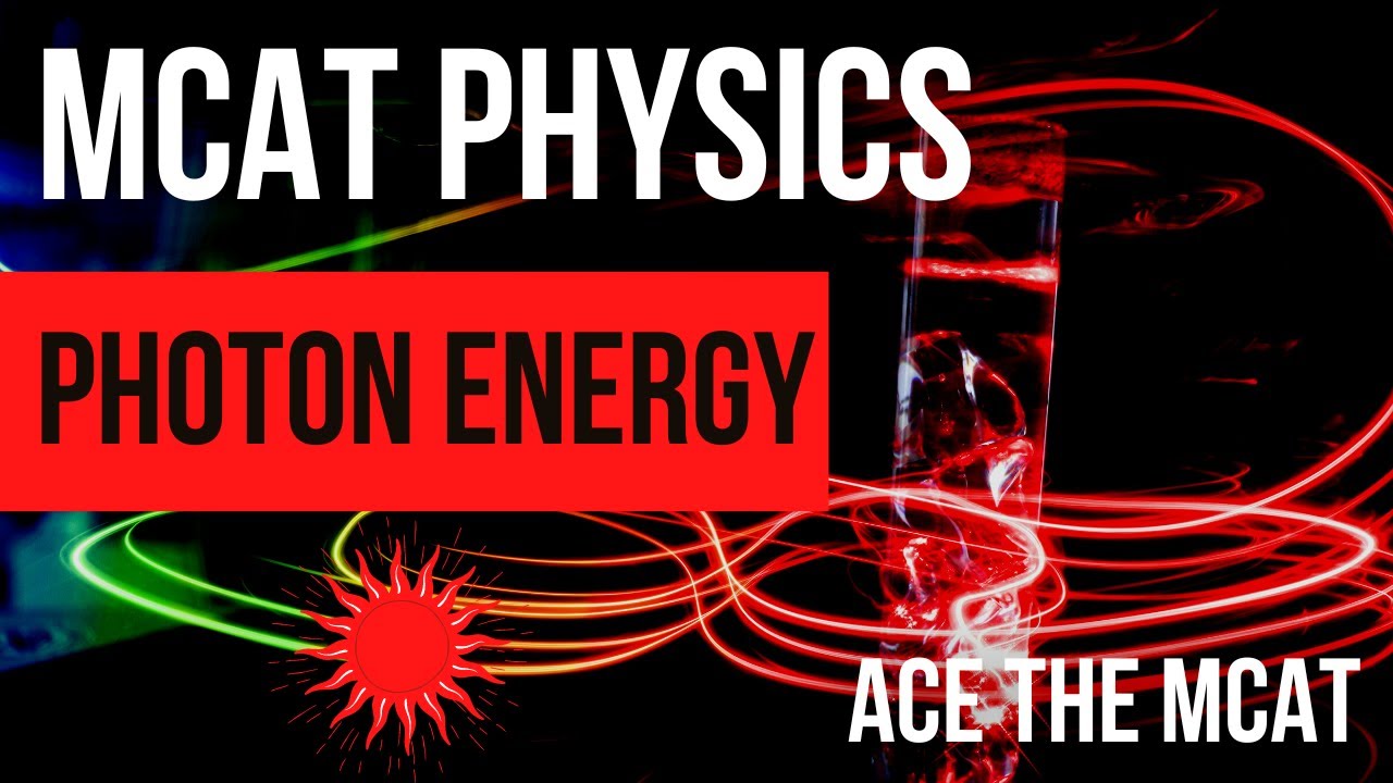 MCAT Physics High-Yield: Photon Energy Equation - YouTube