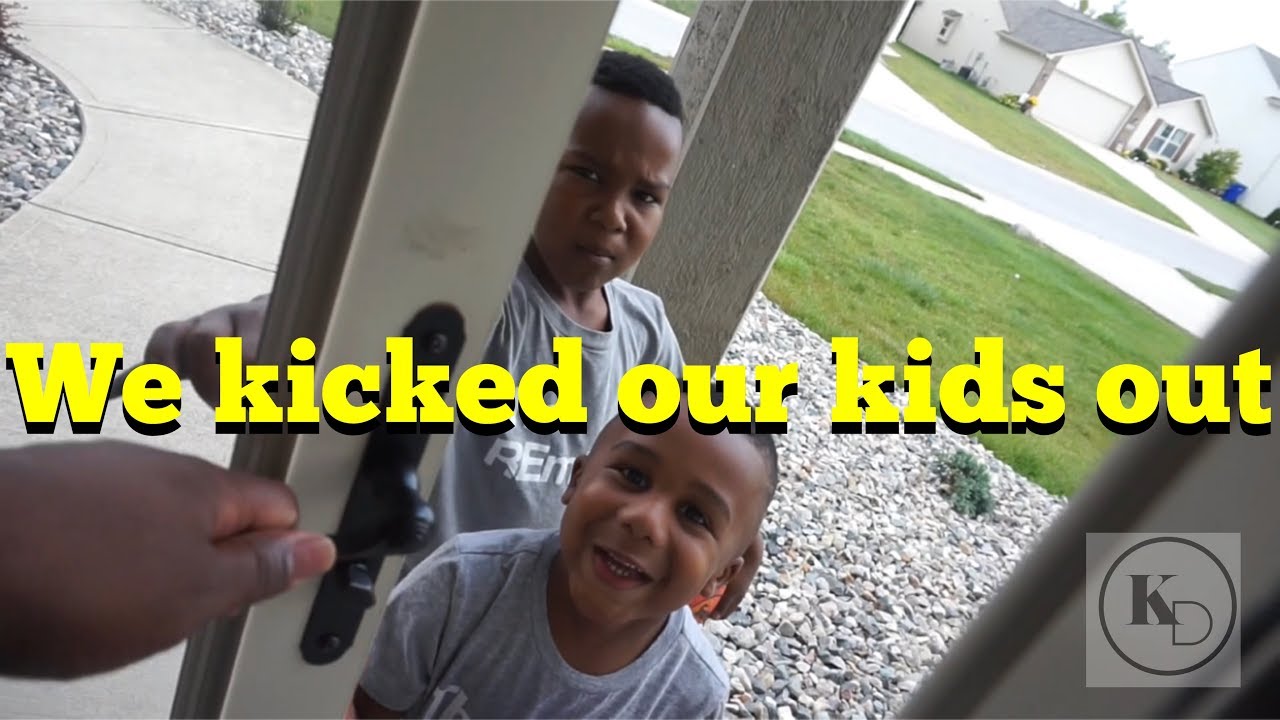 KIDS LOCKED OUT OF HOUSE - PARENTHOOD TRUTH - FAMILY - YouTube