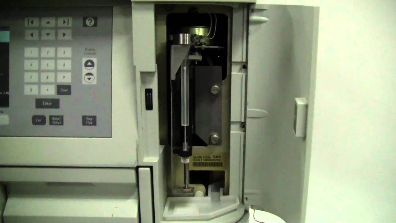 Waters HPLC 2795 - YouTube