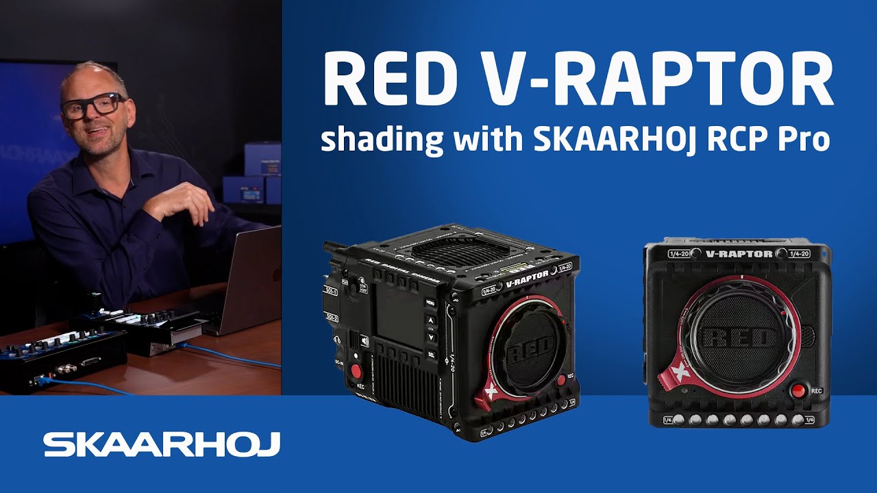 RED V-RAPTOR Broadcast Mode | Full Shading Control with SKAARHOJ RCP ...
