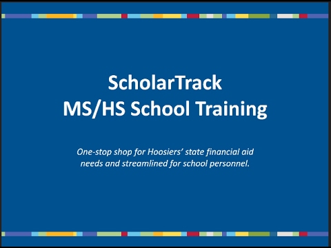 Using ScholarTrack for School Counselors and Administrators - YouTube
