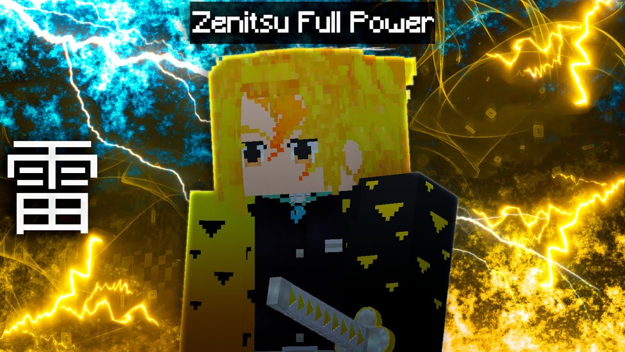 EU CRIEI O ZENITSU FULL POWER E ELE LUTOU CONTRA TODOS OS LUAS ...