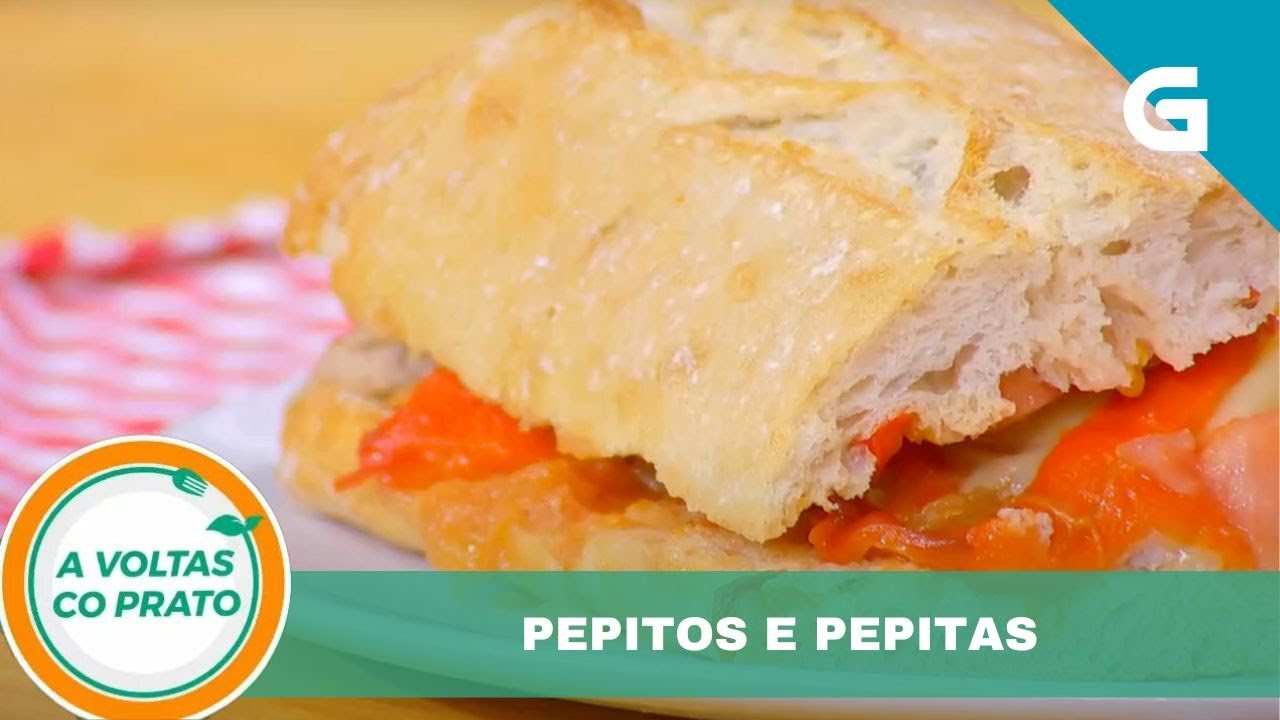 Receitas de bocadillo 'Pepito' e 'bicos das Pepitas' - YouTube