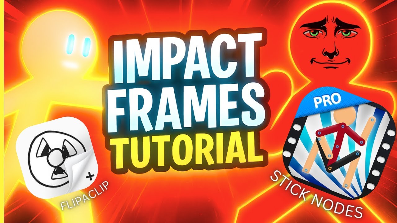 Impact Frames Tutorial For Flipaclip & Stick Nodes - YouTube
