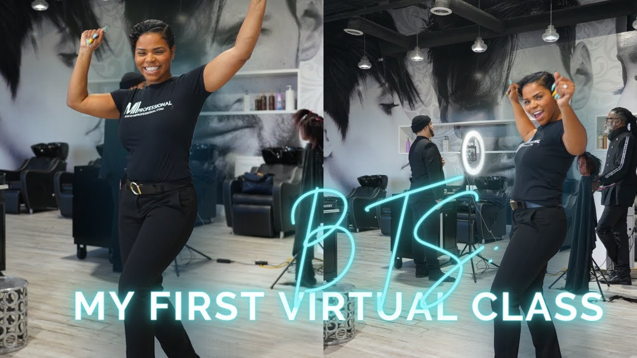 BTS: My First Hair Class | Salon Moraee Promo - YouTube