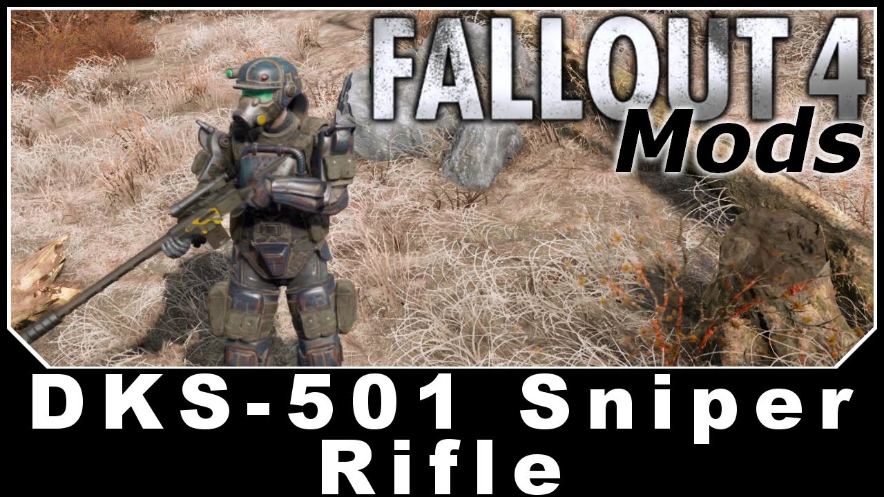 Fallout 4 Mods - DKS-501 Sniper Rifle - YouTube