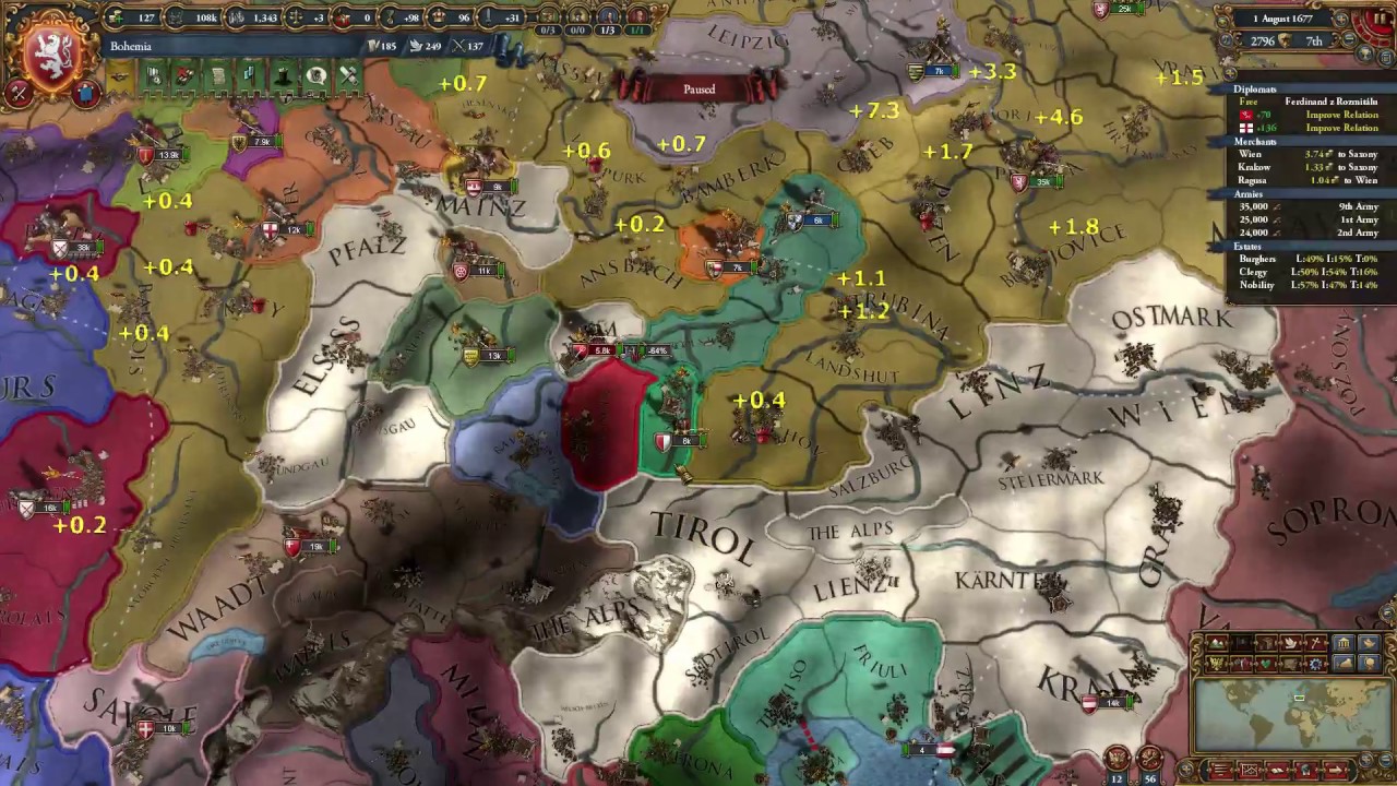 Eu4 Bohemia Ep.26 HRE Pope! - YouTube