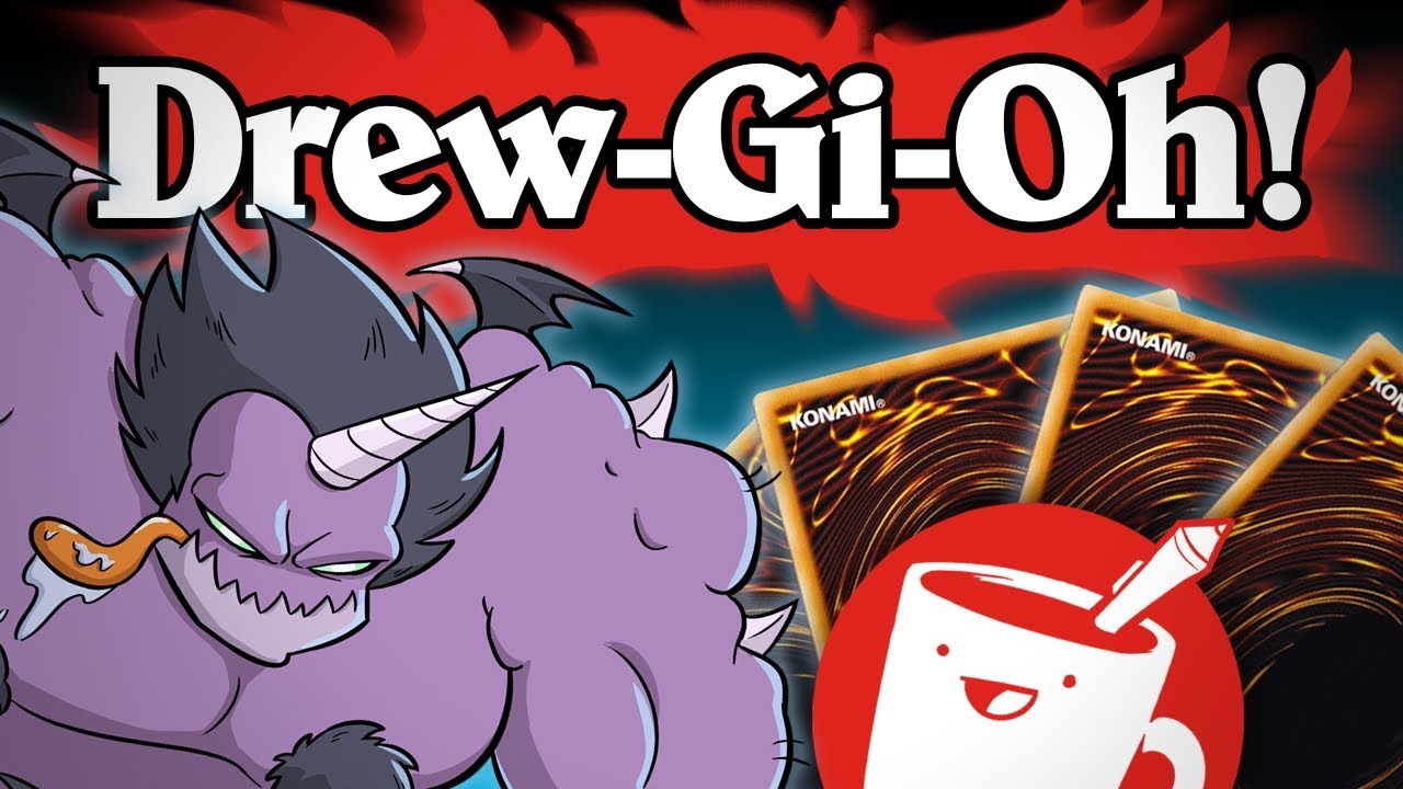 Artists Try Drawing Yu-Gi-Oh! Cards (That They've Never Seen) - YouTube
