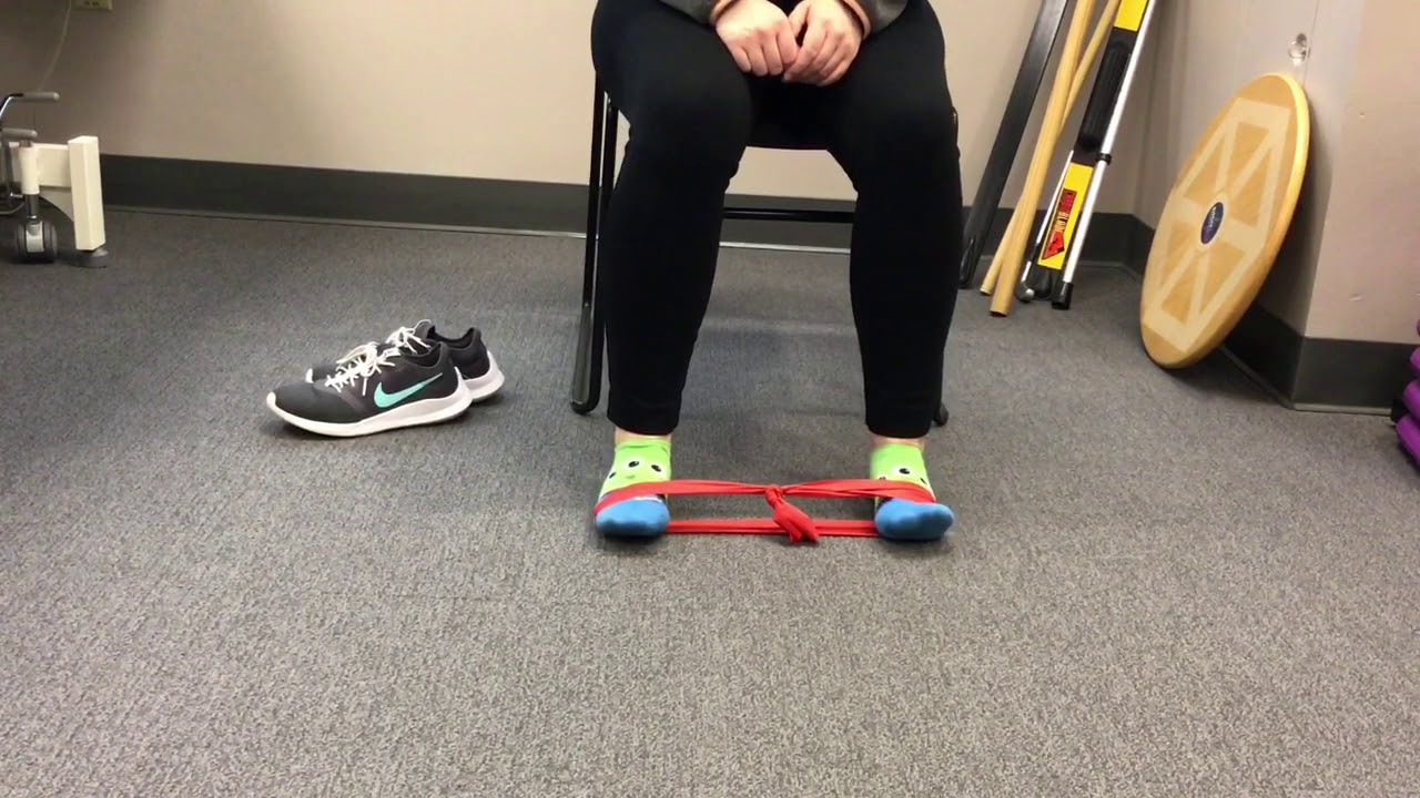 Seated Bilateral Eversion - YouTube