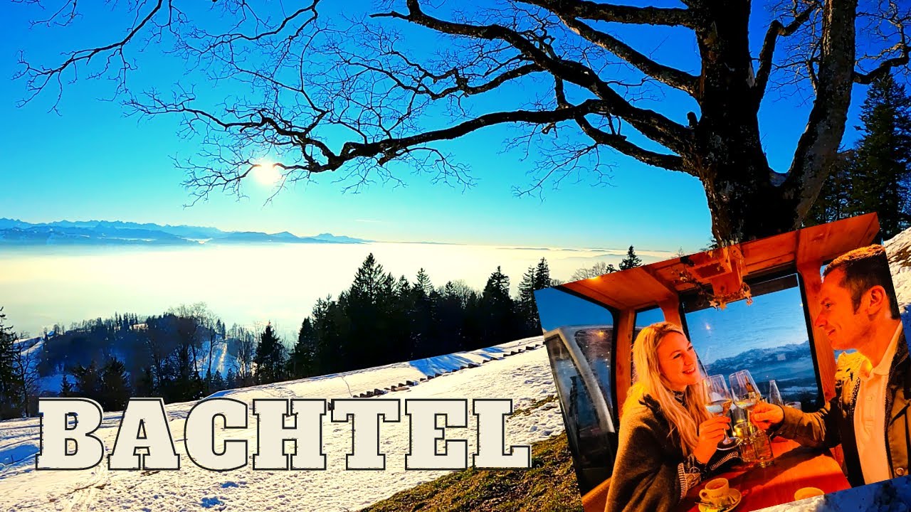 Bachtel Kulm - local mountain of the Zurich Oberland (Switzerland ...