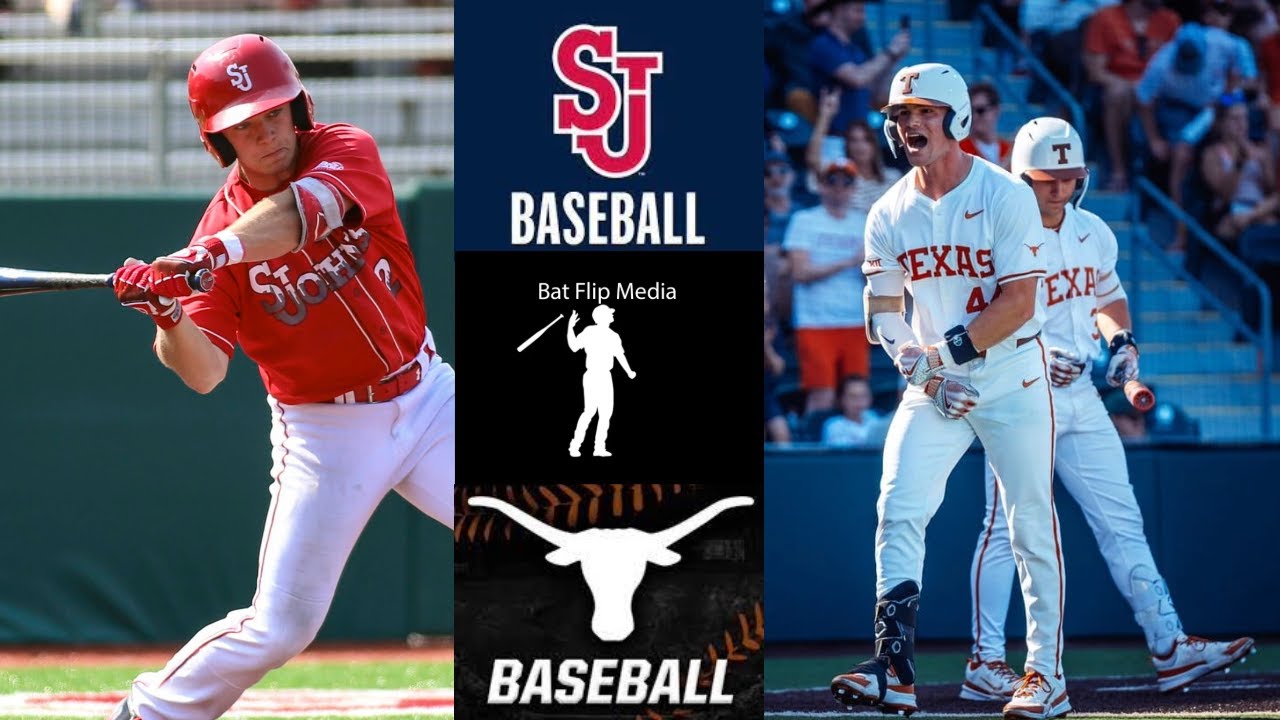 St. John's vs #15 Texas Longhorns | 2024 College Baseball Highlights ...