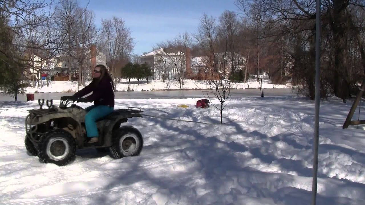 Backyard Winter Olympics - YouTube