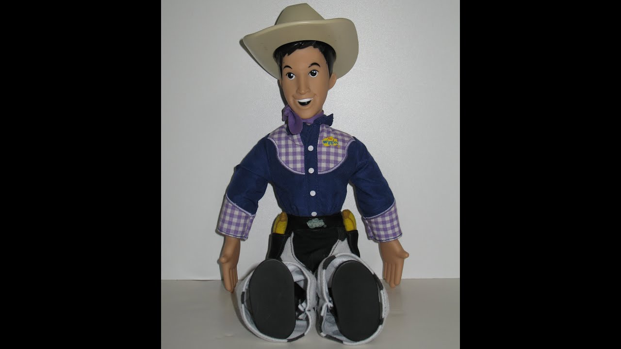 The Wiggles Speak and Sing Jeff Talking Western Cowboy Doll - YouTube