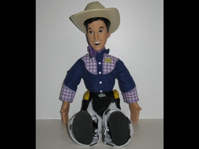 The Wiggles Jeff Doll Spin Master The Wiggles Cowboy Murray Speak