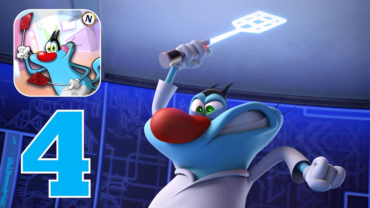 Oggy 3D Run - Gameplay Walkthrough | Part 4 - YouTube