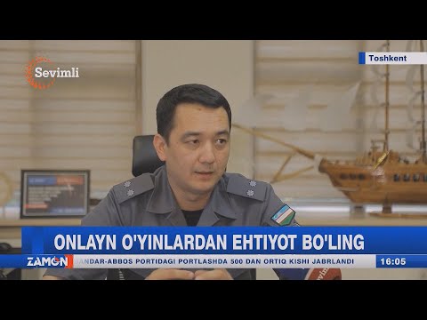 Onlayn oʻyinlardan ehtiyot boʻling (Toshkent)