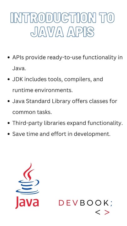 What are Java API’s ? - YouTube