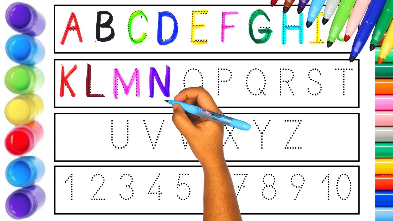 Fun Learning abc And Number Counting For Preschoolers And Kids || Let's ...