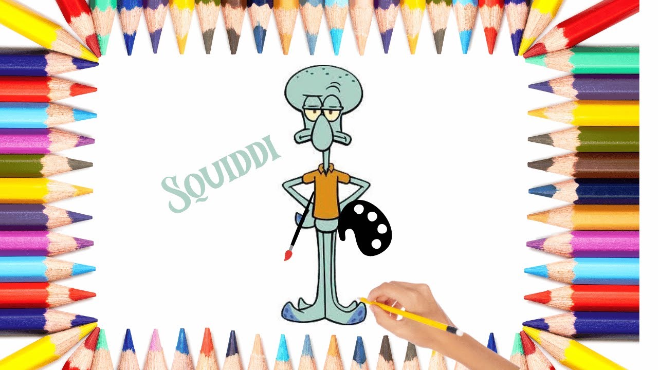 Let's Discover Step by Step How to Draw Squidward/Squiddi from ...