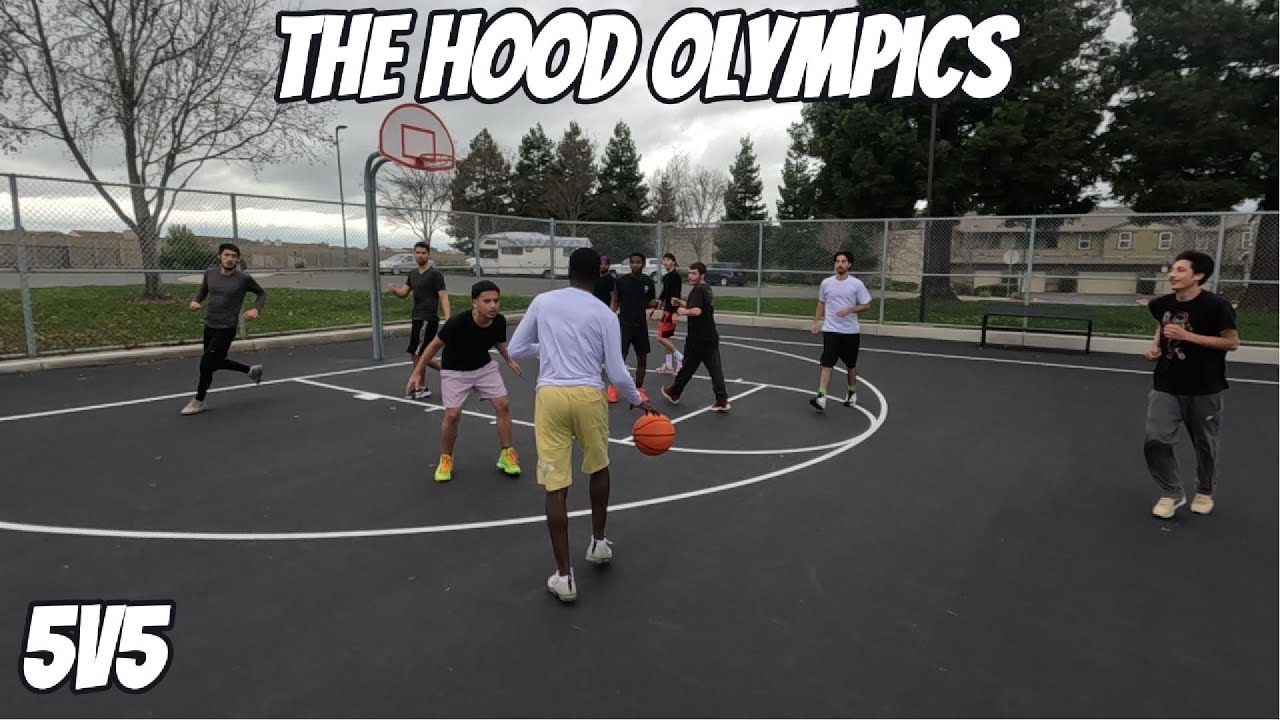5V5 BASKETBALL AT THE PARK *PHYSICAL* - YouTube
