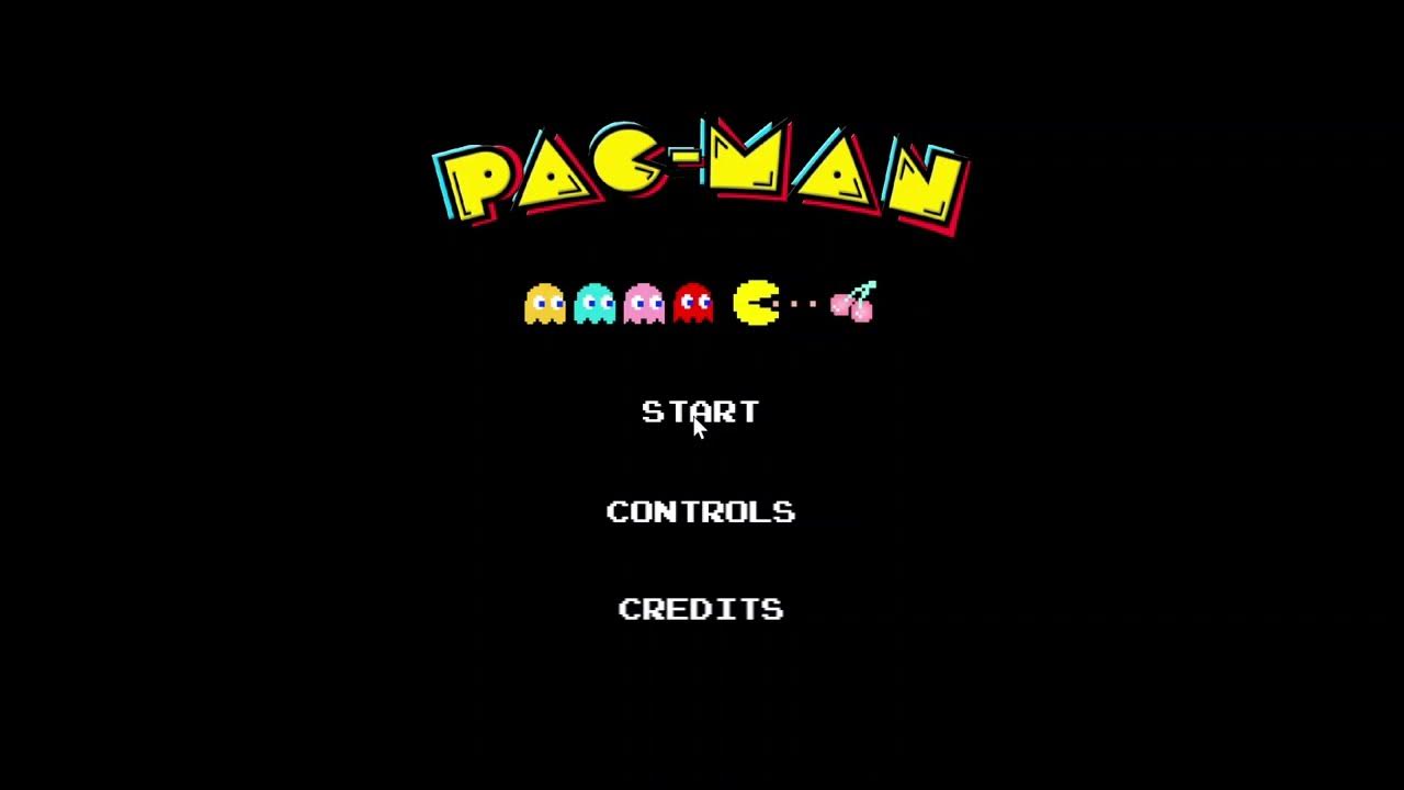Pac-Man Demo (created in Java) - YouTube