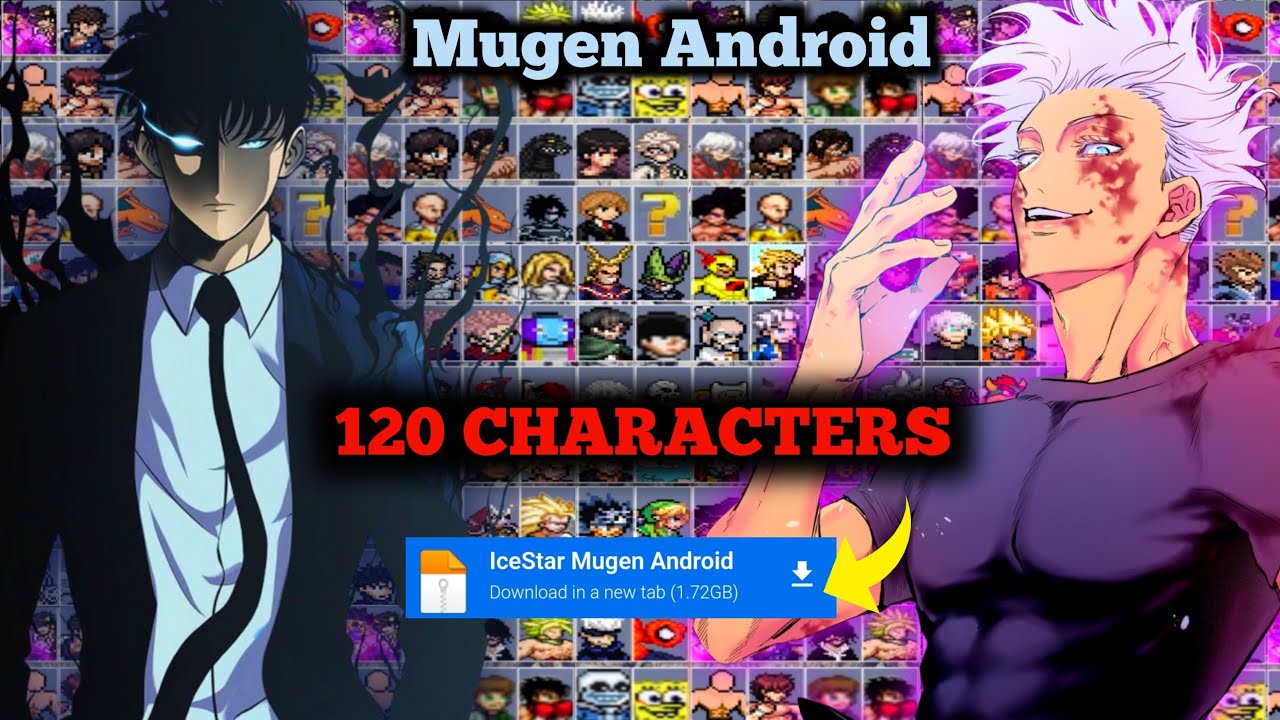 New Anime Mugen Game Android | Strablast (120 Characters) Offline 2025 ...