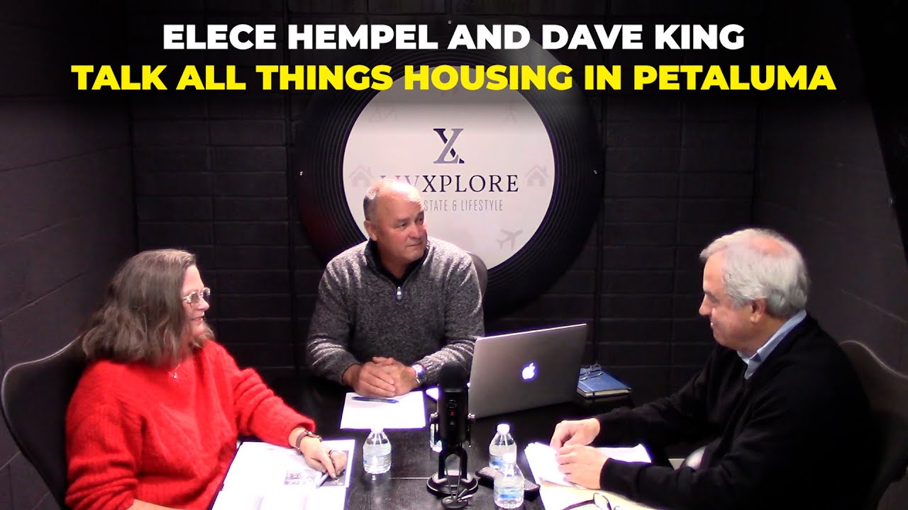 Elece Hempel and Dave King talk all things housing in Petaluma - YouTube