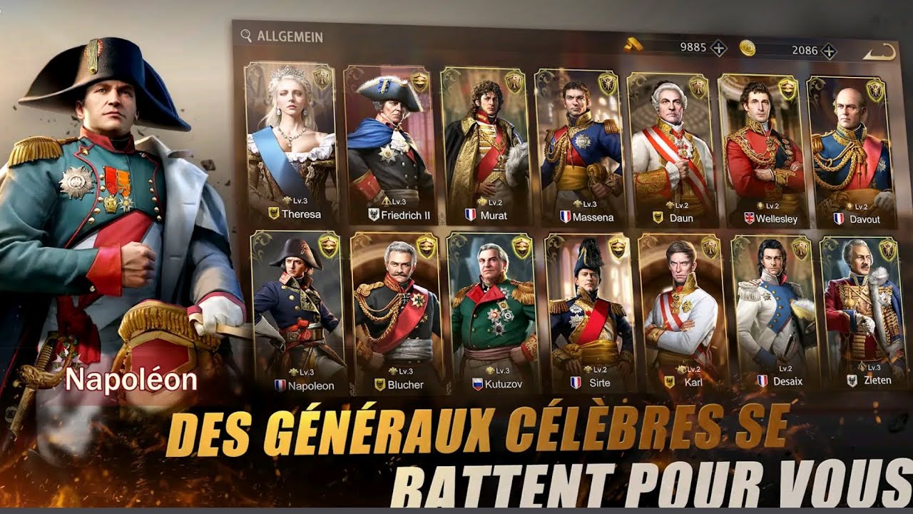 (grand War 2) l'histoire de Napoléon !!! - YouTube