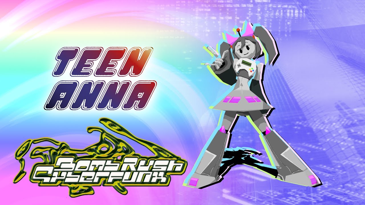 Bomb Rush Cyberfunk: Anna-Logue Mod Trailer - YouTube