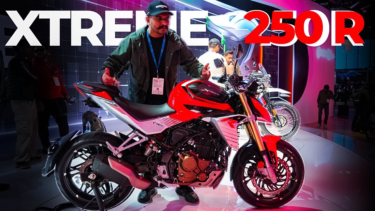Hero Xtreme 250 R Launched | Price Features Full Detail - YouTube