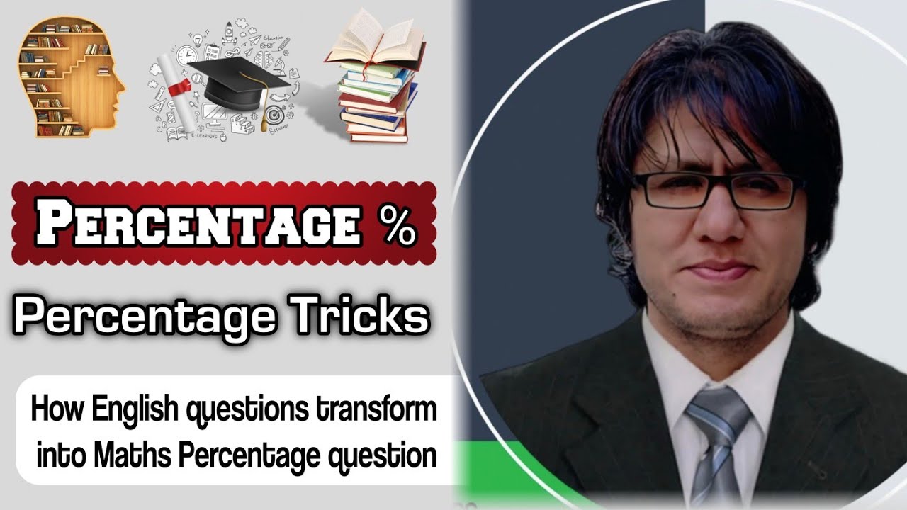 how to calculate percentage by simple tricks/ Easy way to understand ...