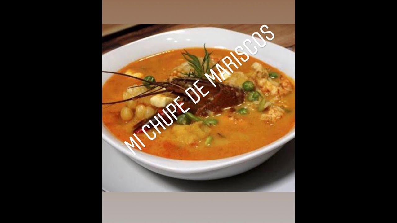 Mi receta de chupe de mariscos - YouTube