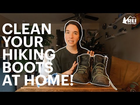 How to Clean Your Hiking Boots at Home! #StayHome
