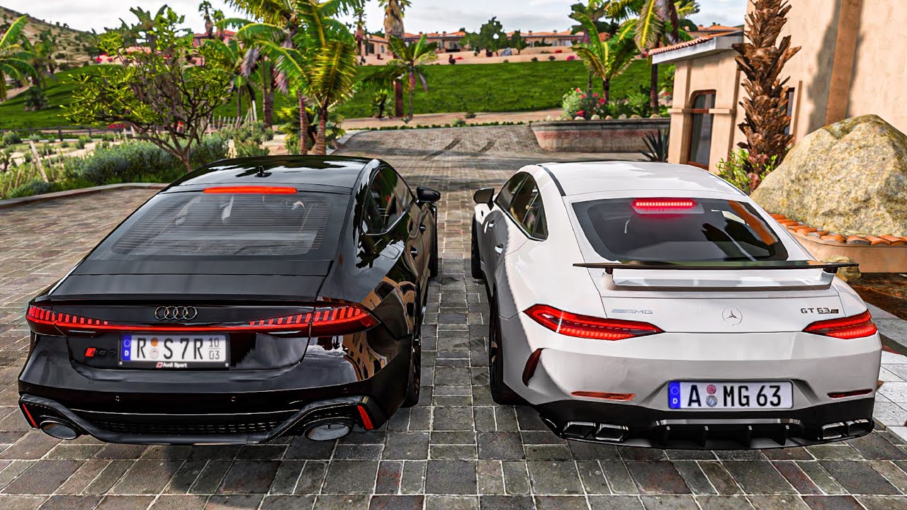 Audi RS7 & Mercedes-AMG GT63 | Forza Horizon 5 Online gameplay - YouTube