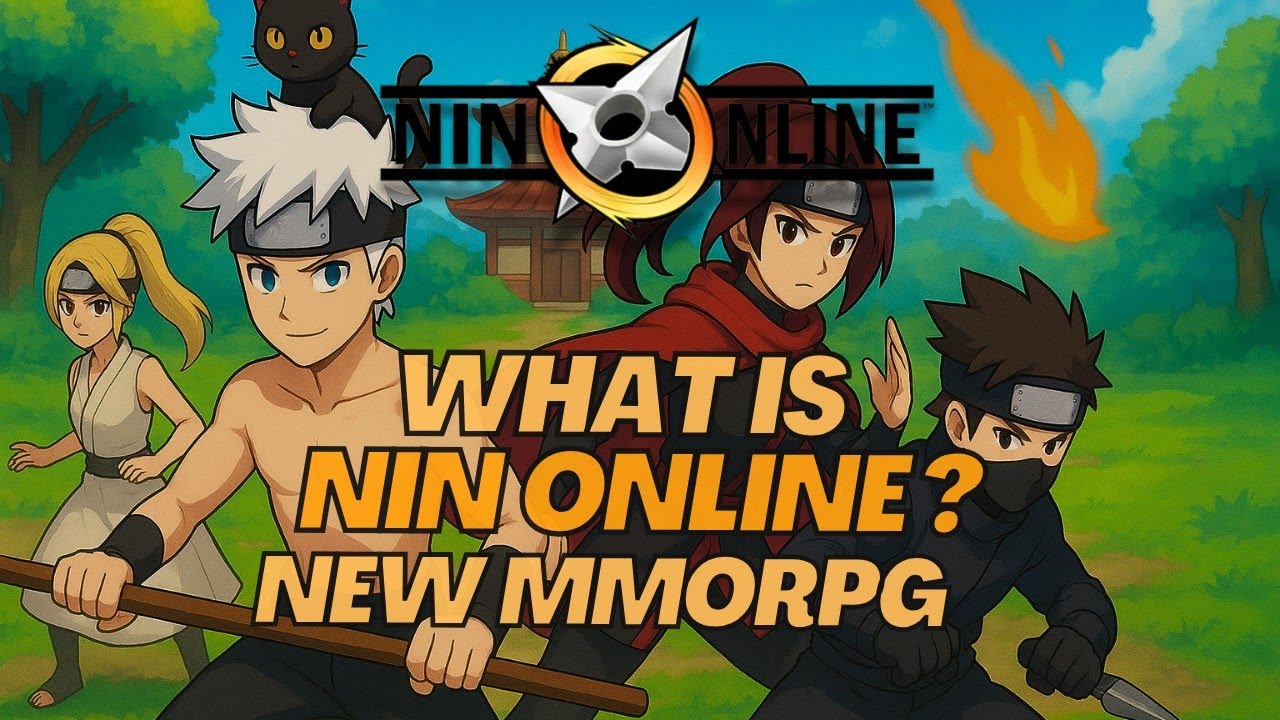 What is Nin Online? New Ninja MMORPG on Steam - YouTube