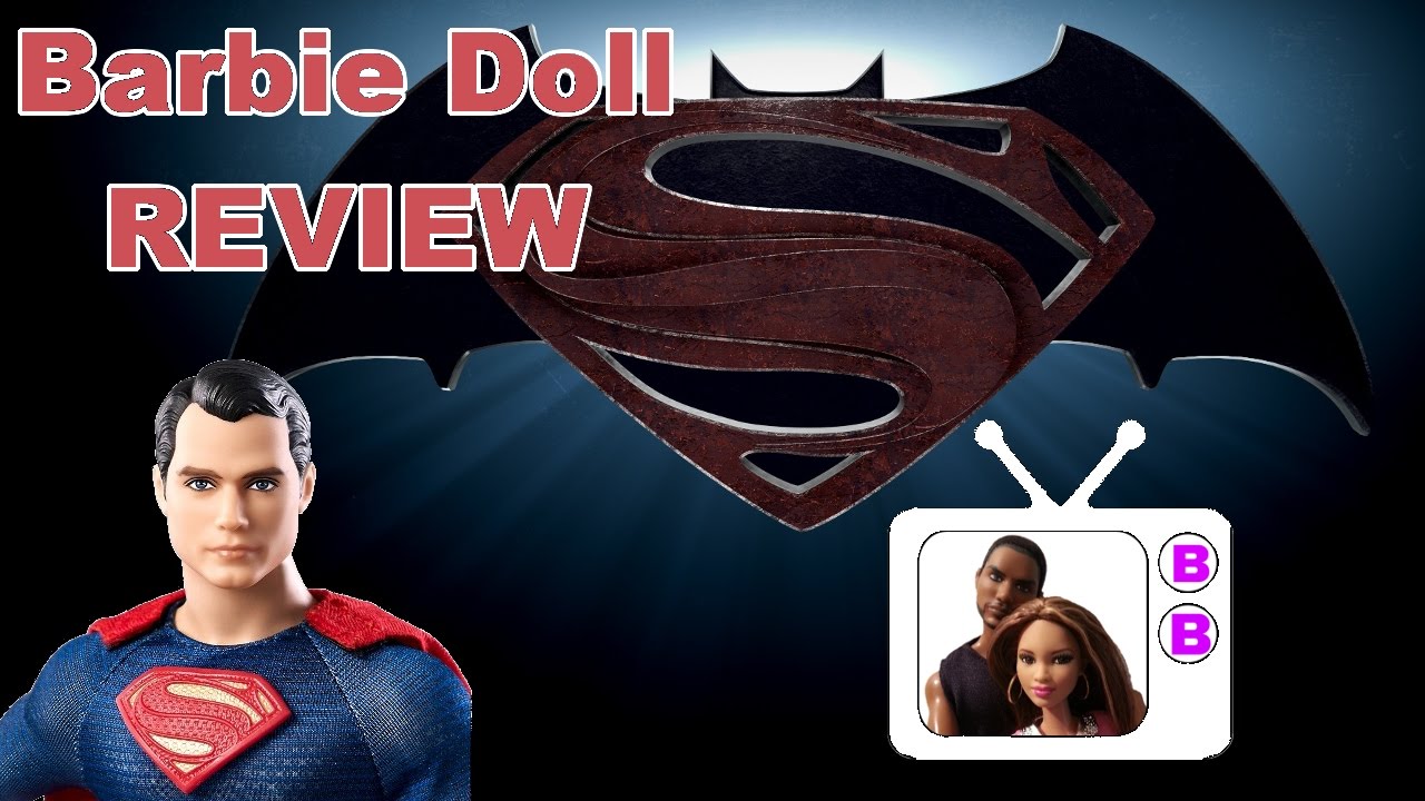 Barbie Collector: Dawn of Justice SUPERMAN Doll Review Broken Barbie TV ...