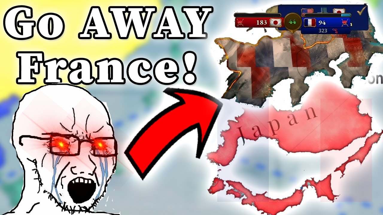 NO France, NO, GO AWAY! | Is This A Problem For My Japan In Victoria 3 ...