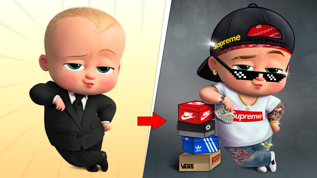 Boss Baby Transformation Into Rich Kid | Boss Baby Glow Up - YouTube