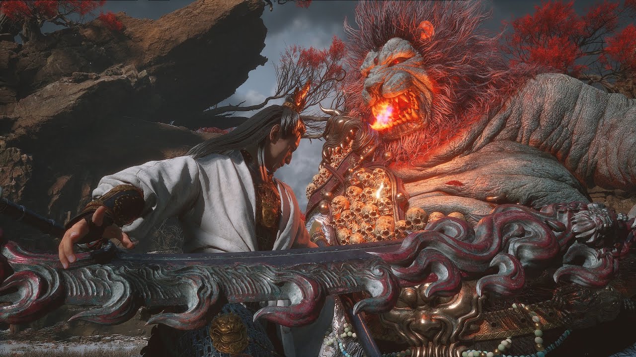 Erlang VS Erlang Lion Form | Black Myth Wukong Boss VS Boss - YouTube