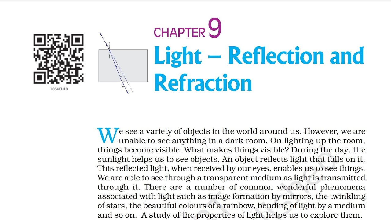 Light - Reflection and Refraction | Part 2 | Class 10 Science - YouTube