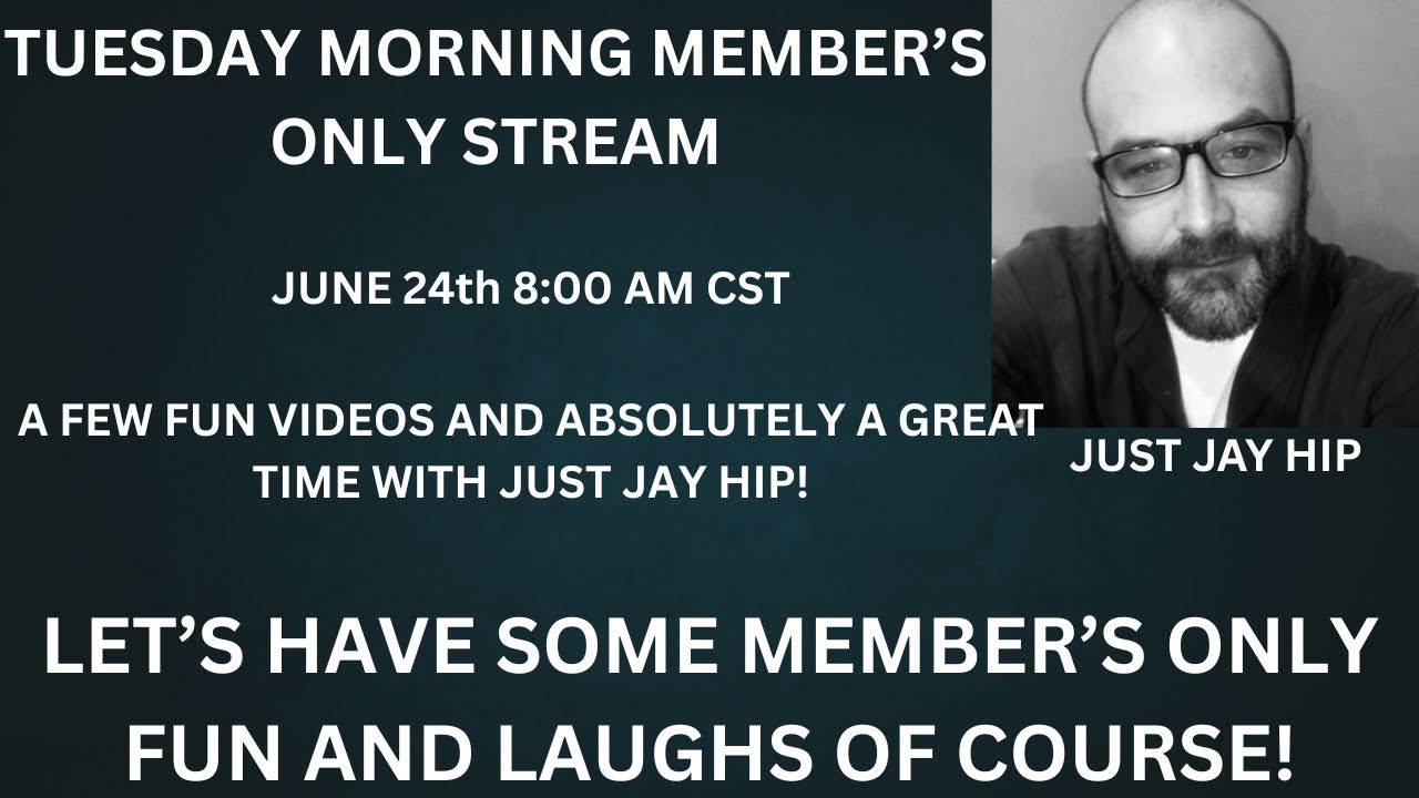 MEMBER'S ONLY WITH JUST JAY HIP! - YouTube