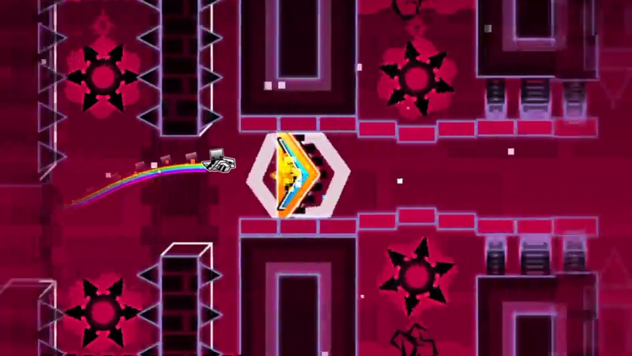 Geometry Dash-Speed racer-15th demon! - YouTube