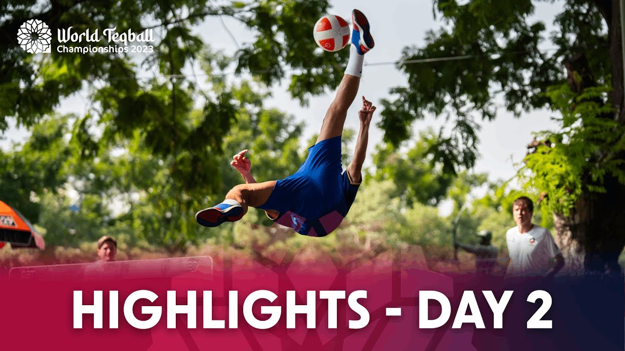 World Teqball Championships - Bangkok | Highlights , Day 2 - YouTube