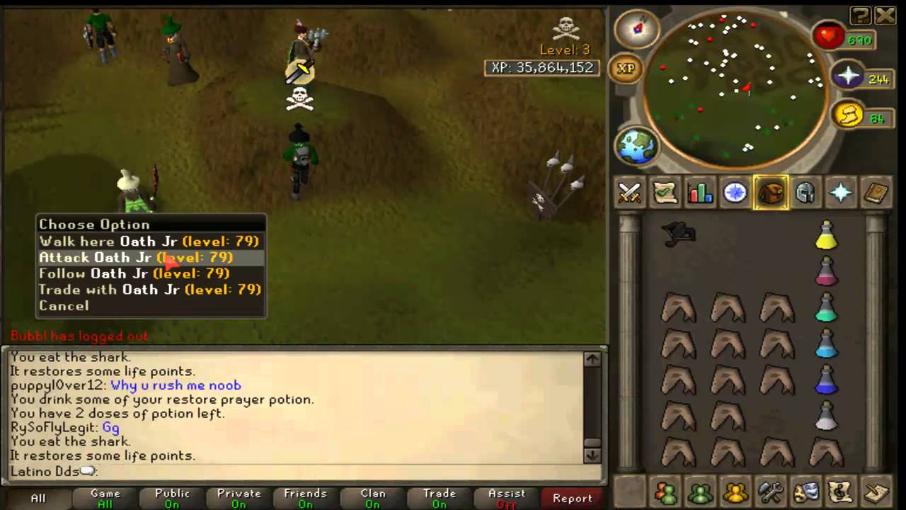 Runescape - Pure Pking Live Commentary - YouTube