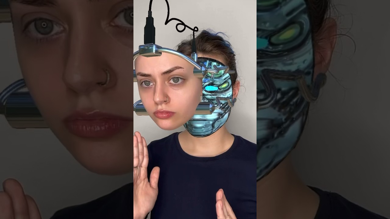 I’m sorry, but I saw this filter and I had to use it… 😅 #cyborg #robot ...