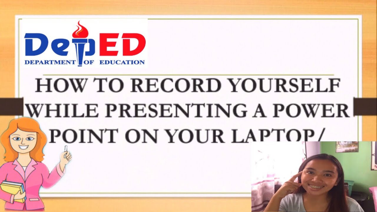 HOW TO RECORD YOURSELF SYNCHRONOUSLY WHILE PRESENTING POWER POINT ...