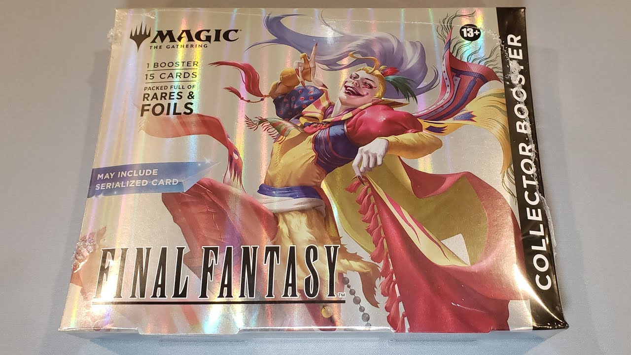 Magic: The Gathering Final Fantasy Collector Booster Omega Pack Opening ...